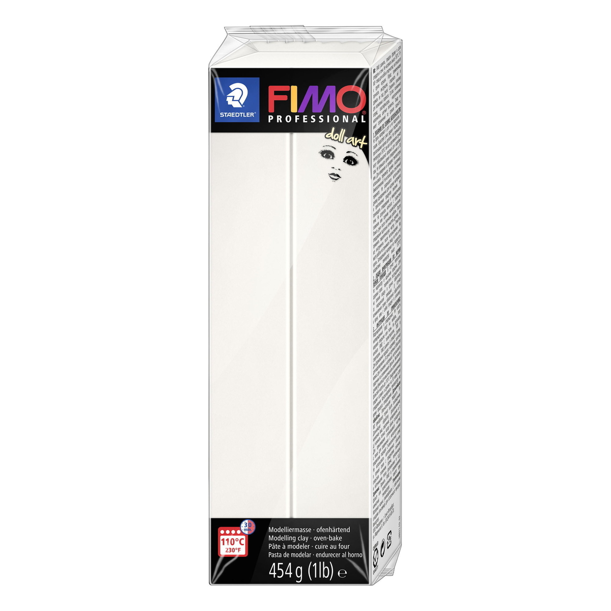 Fimo Professional 454 g porslinsvit – modellera för fina detaljer ...