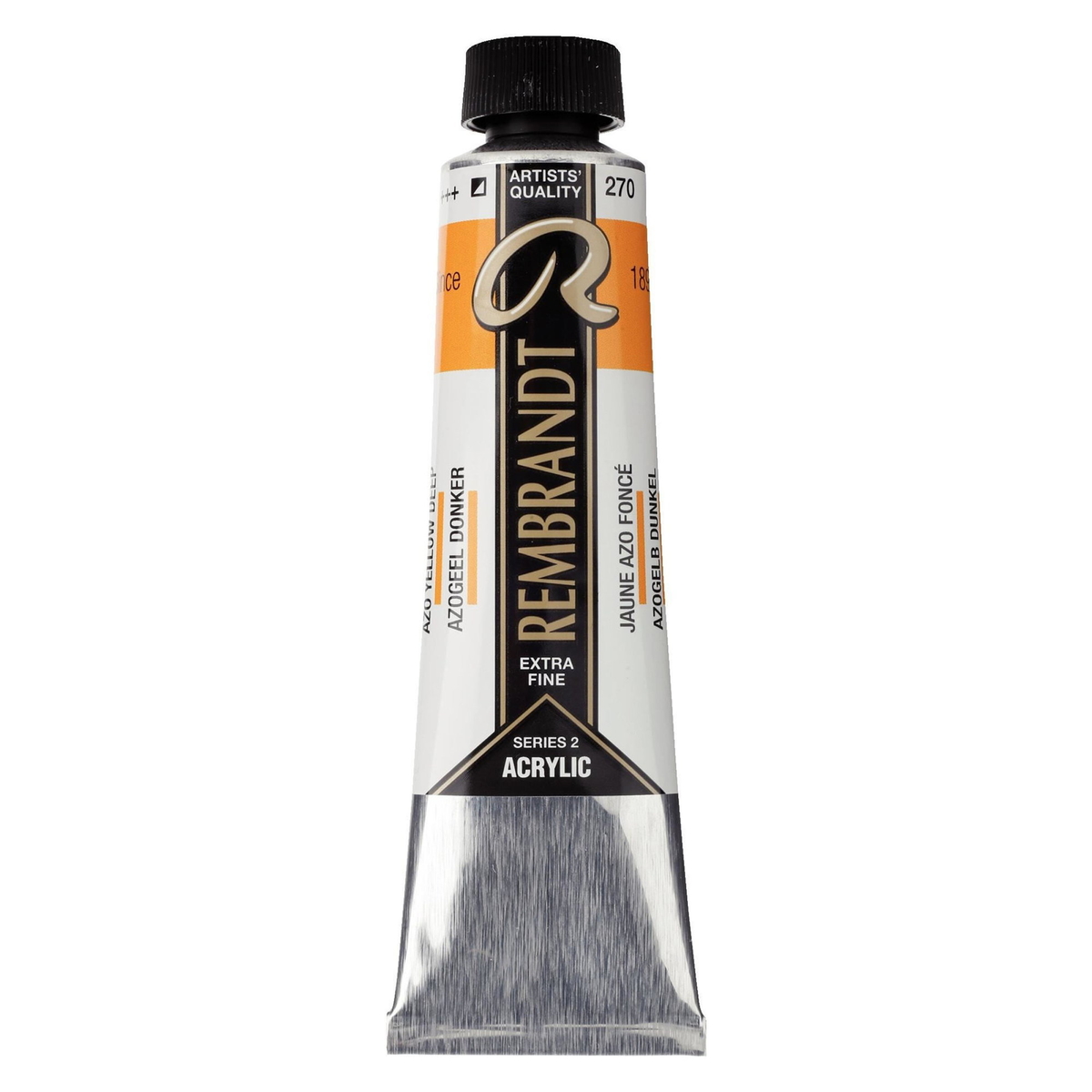 Rembrandt akrylfärg 40 ml Azo Yellow Deep - 270 | Panduro ® | Kreatima