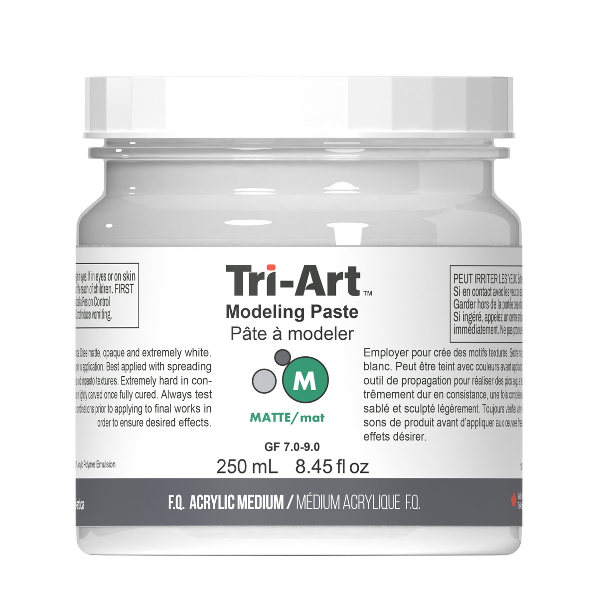 Tri-Art Modeling Paste 250 ml, modelleringspasta för textur på canvas ...