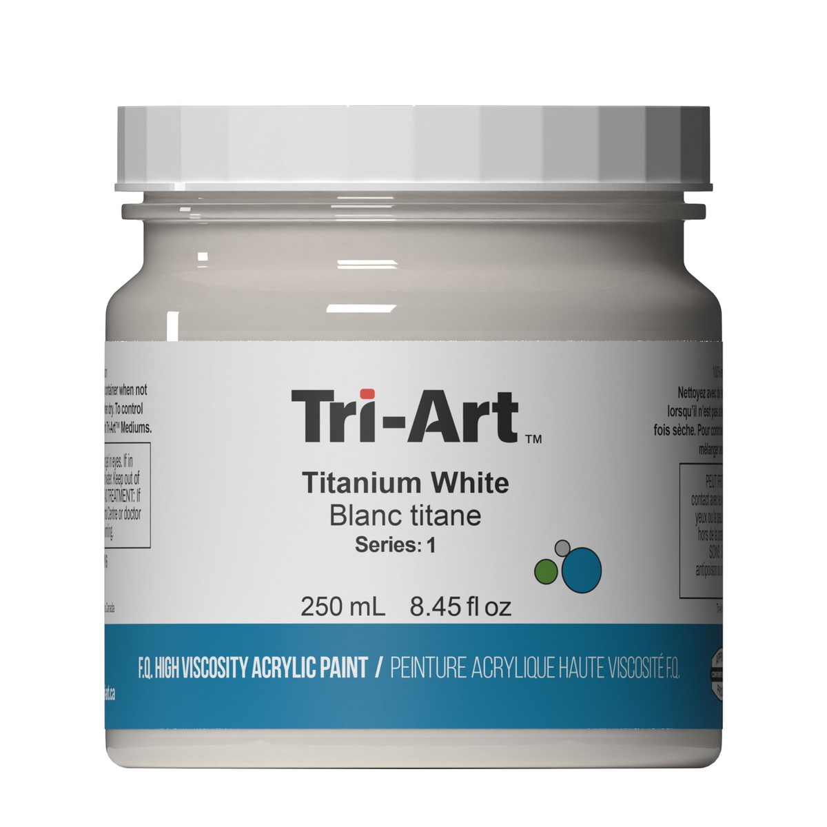 Tri-Art High Viscosity akrylfärg 250 ml Titanium White | Panduro ...